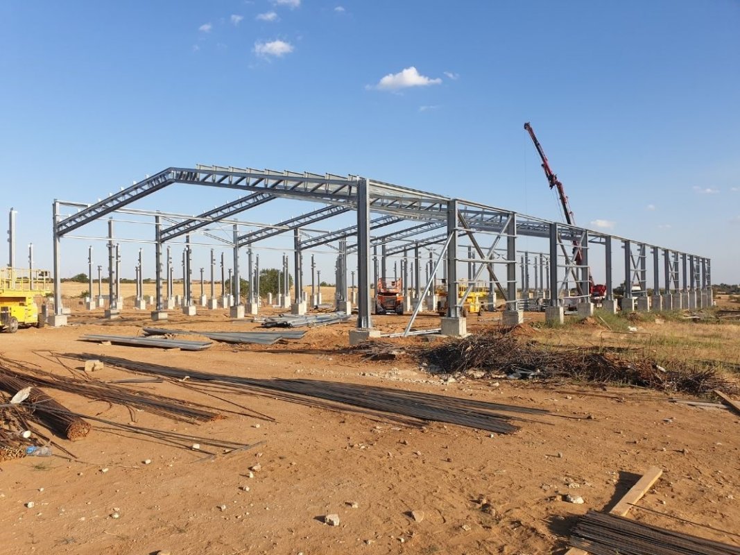 Steel Construction Fattening Farm