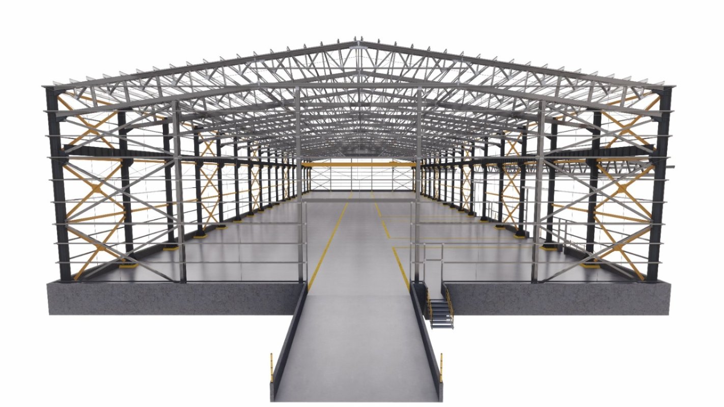 Hybrid Steel Structure System