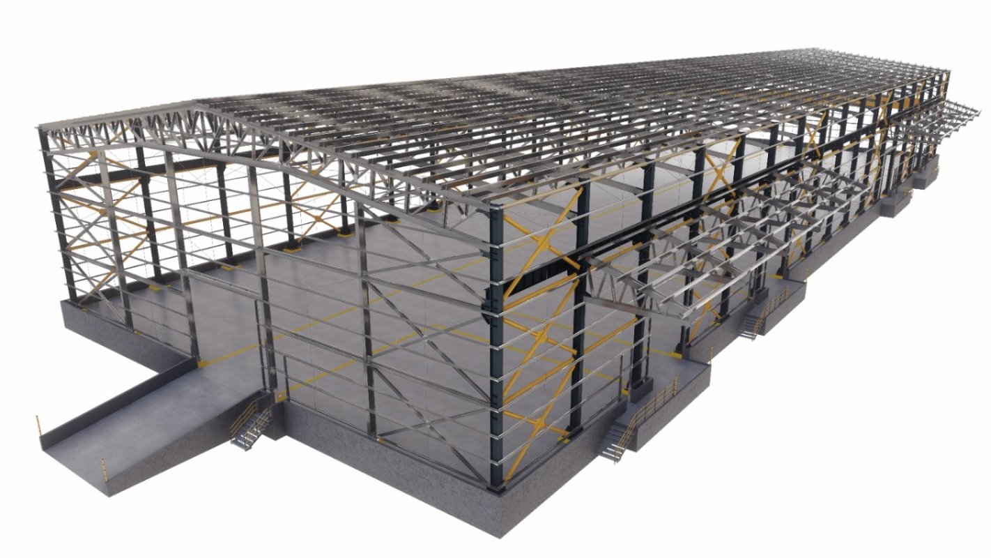 Hybrid Steel Structure System