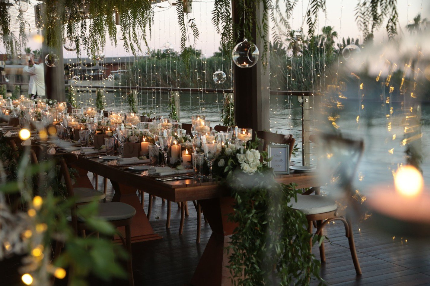 Seaside Rustic Cocktail Wedding Decorations in Antalya
