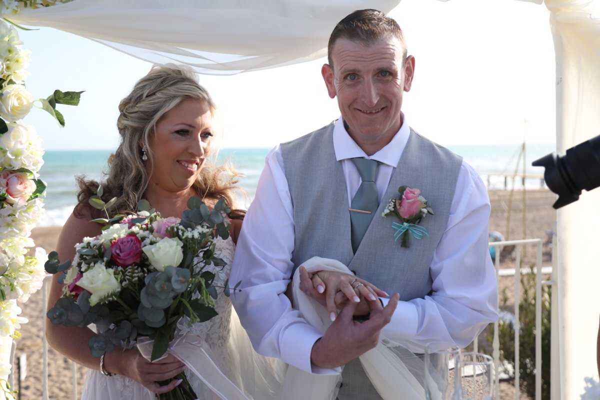 English wedding of Chantel and Ryan in Antalya