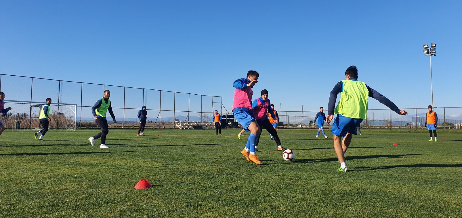 Winter Training Camp For Football Club