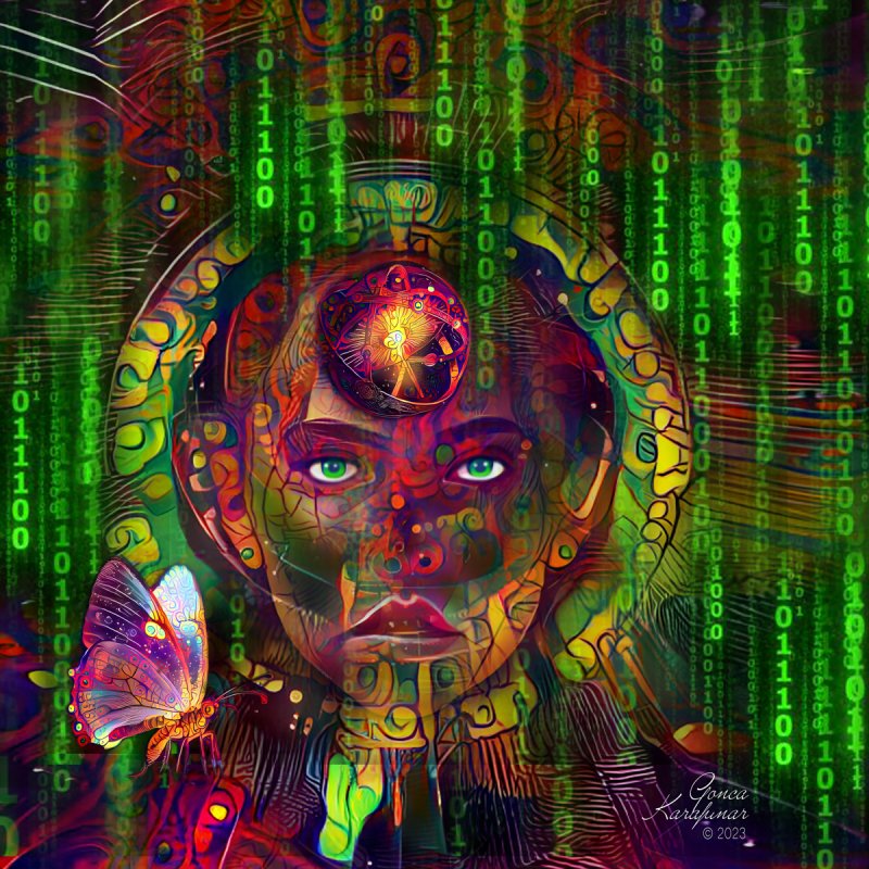 Exit From Matrix - Digital Artwork On Science Fiction