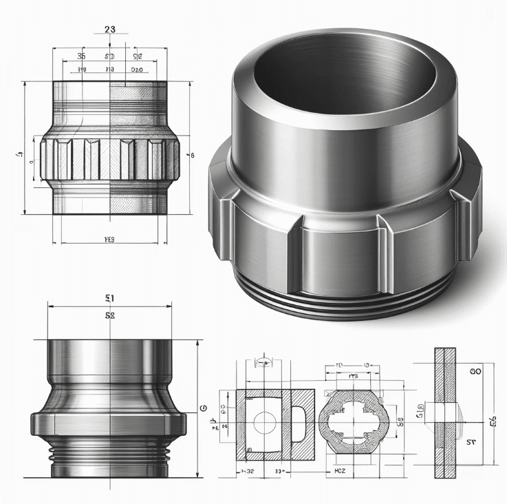 Kep / Cap - DIN 2617 TS EN 10253-1 TS 2649/5