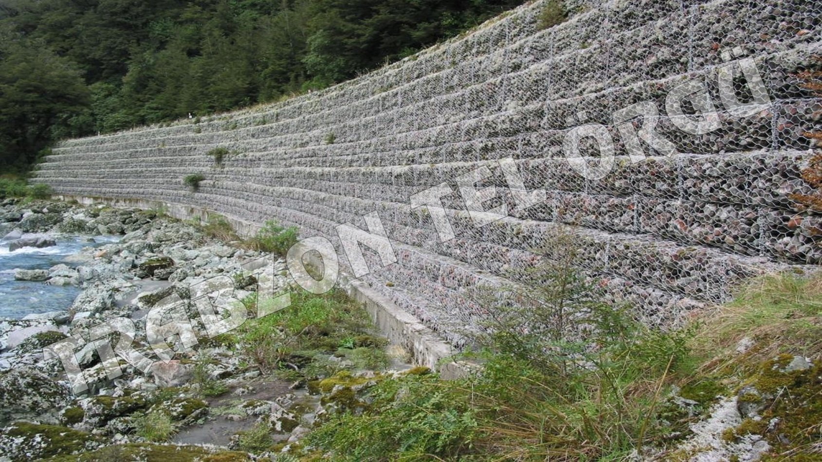 Terramesh Sistemler | Zemin ve Şev Koruma - Trabzon Tel Örgü